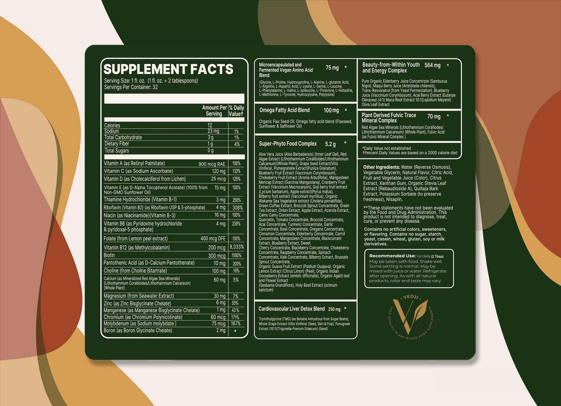 Supreme Liquid Daily Multivitamin – Vedji